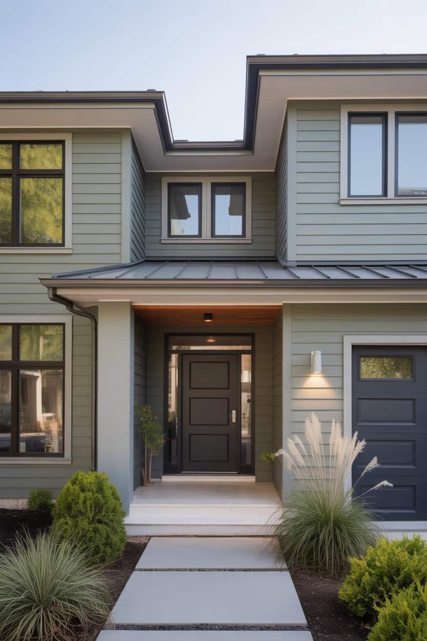 Evergreen Fog Sherwin Williams Exterior